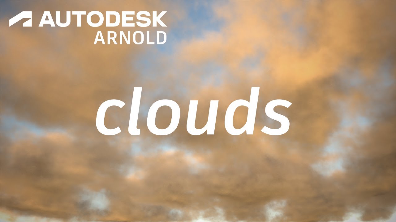 Arnold Tutorial - Rendering Clouds using the Volume Shader