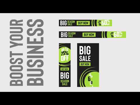 Animated GIF ads | Motion ad | After effects
