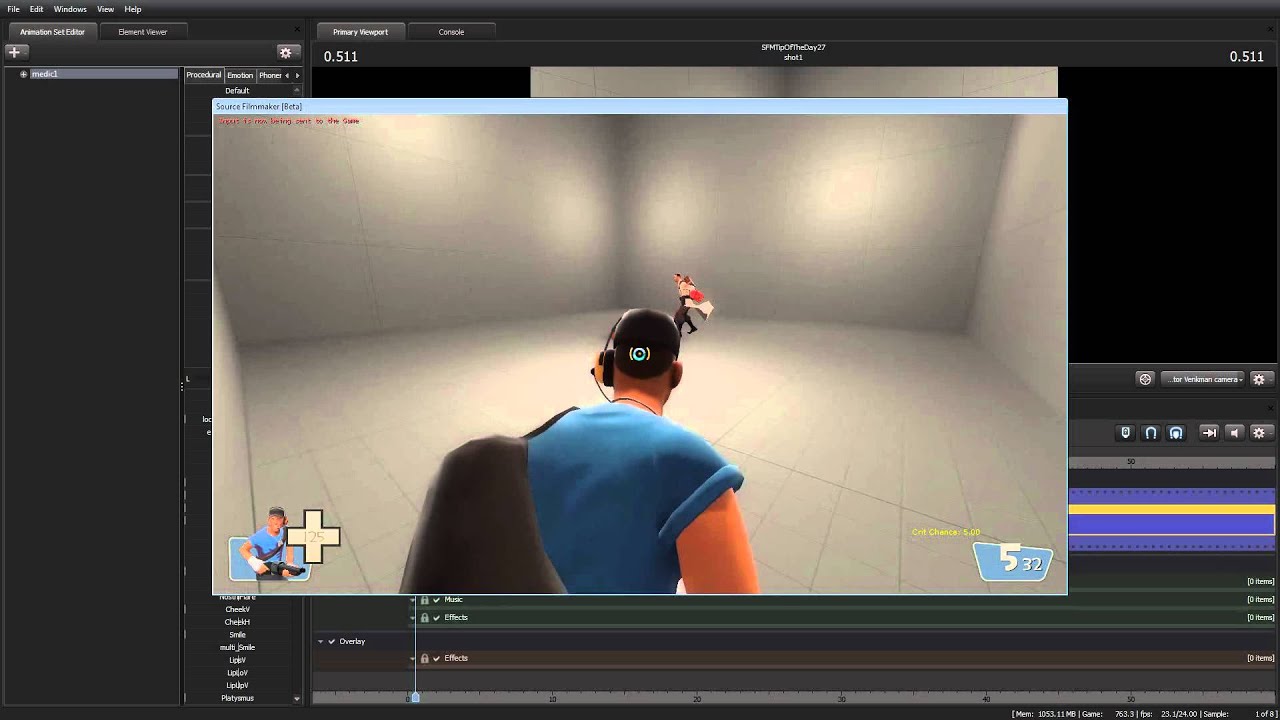 [SFM] Source Filmmaker Tip of the Day #27 - Adjusting timing of individual elements of a shot