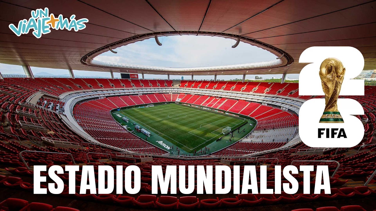 This is what a World Cup stadium in Mexico looks like inside 🏟️ | AKRON Stadium ⚽
