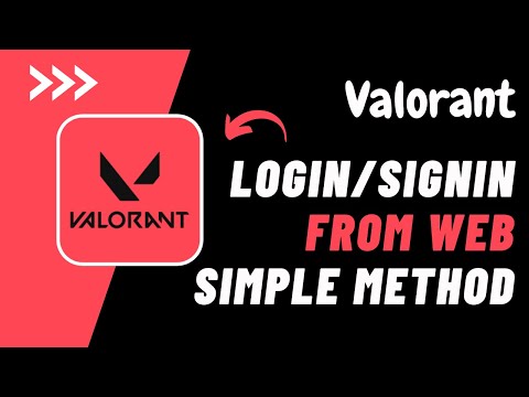 How to Login to a Valorant Account from the Web !! Log into Your Valorant Account ( Website) - 2024