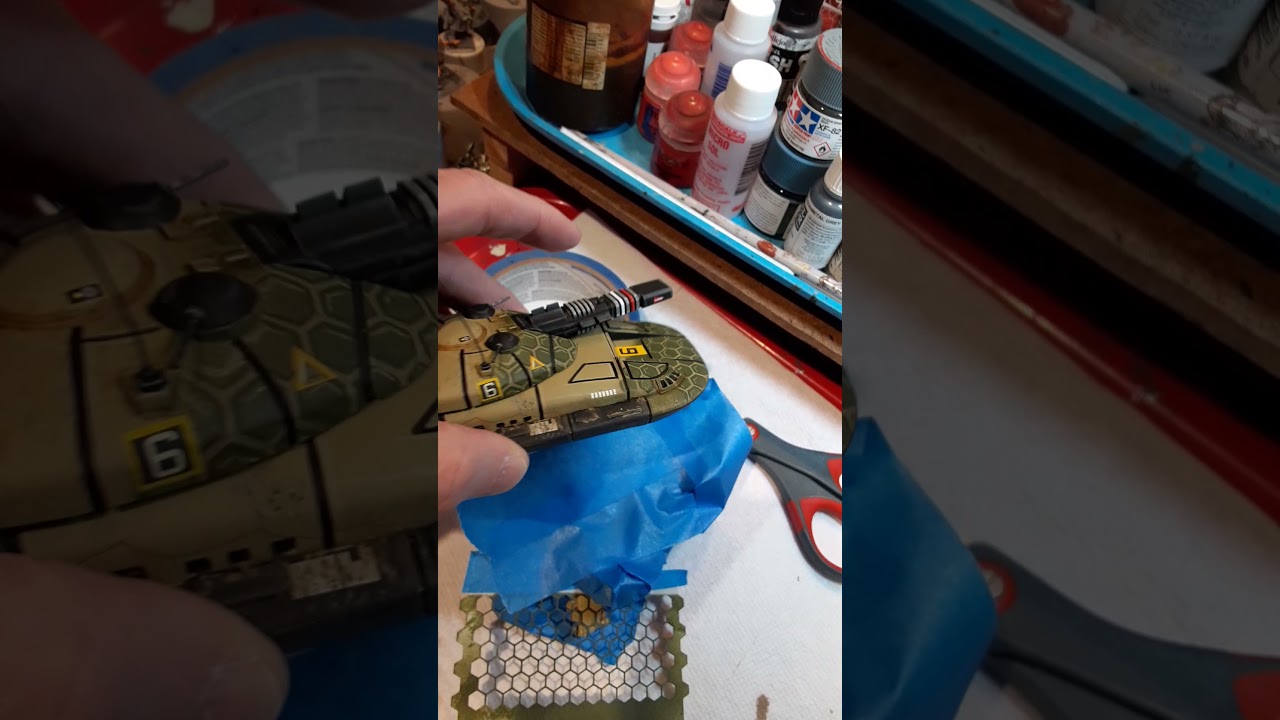 Applying a Hexagon Camo Pattern #2