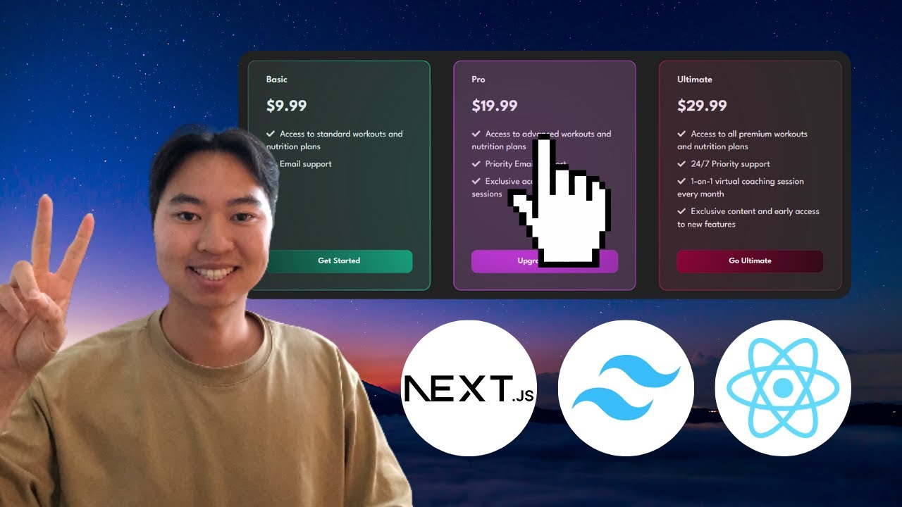 Tutorial: Glowy Hover Effect in React and Tailwind