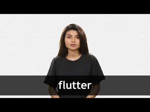 FLUTTER definition and meaning | Collins English Dictionary