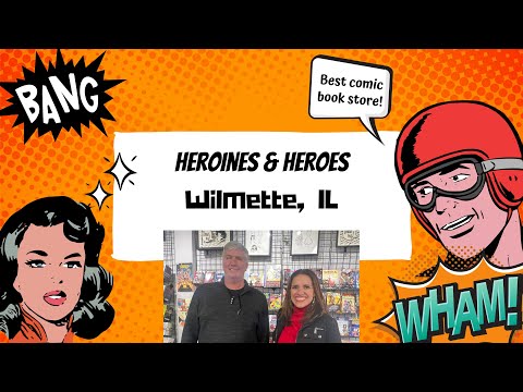 Check out the coolest comic book store on Chicago's North Shore!