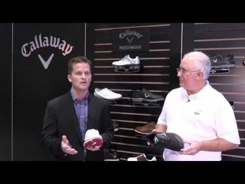 Callaway Mens Balboa Vent Spikeless Golf Shoes at the 2017 PGA Show