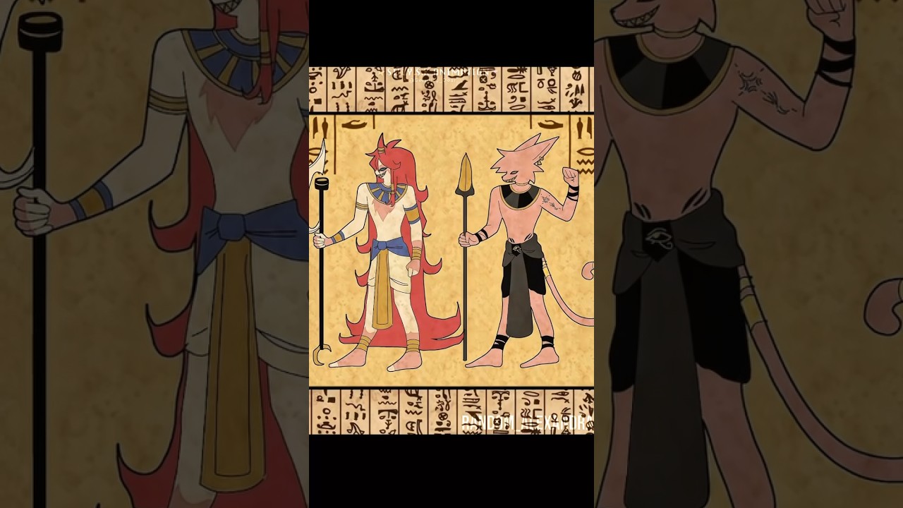 Egyptian trend || COLLAB W @Serinity_.Dear. ✨ #alightmotion #animation #art #edit #fpy #trend