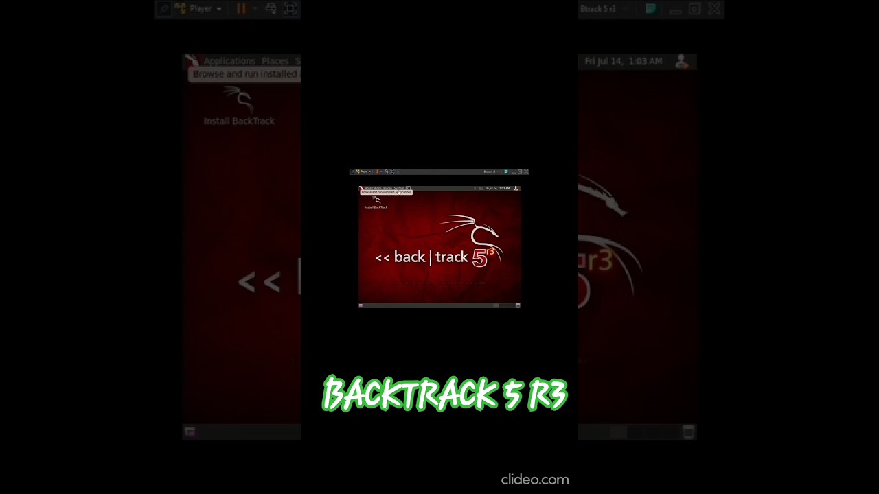 Backtrack 5 R3 - Old Distro Linux for Pentesting - Run in Vmware