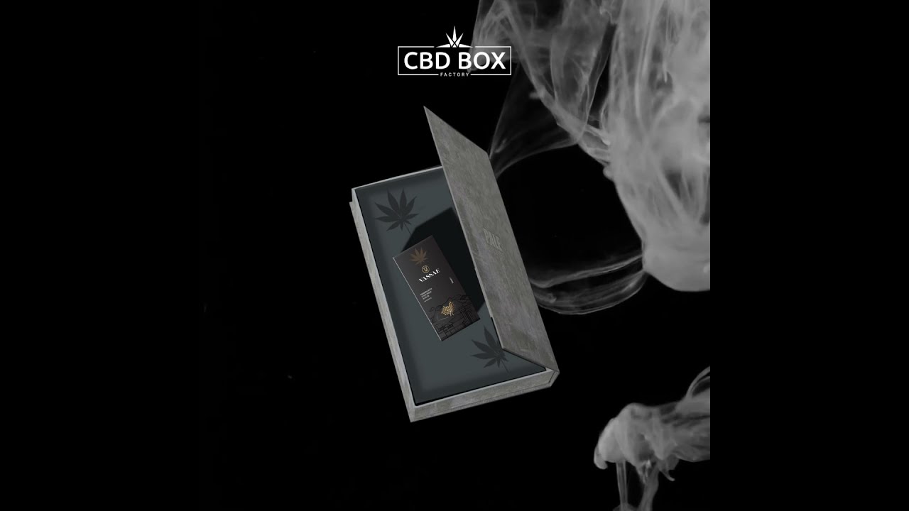 CBD RIGID BOX | Custom Printed Rigid Box Packaging | CBD Box Factory