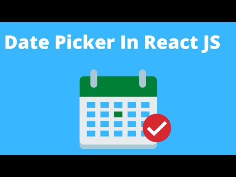 Date Picker in React JS
