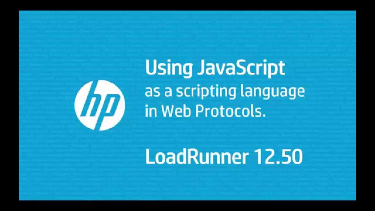 JavaScript Scripting Language in LoadRunner VuGen