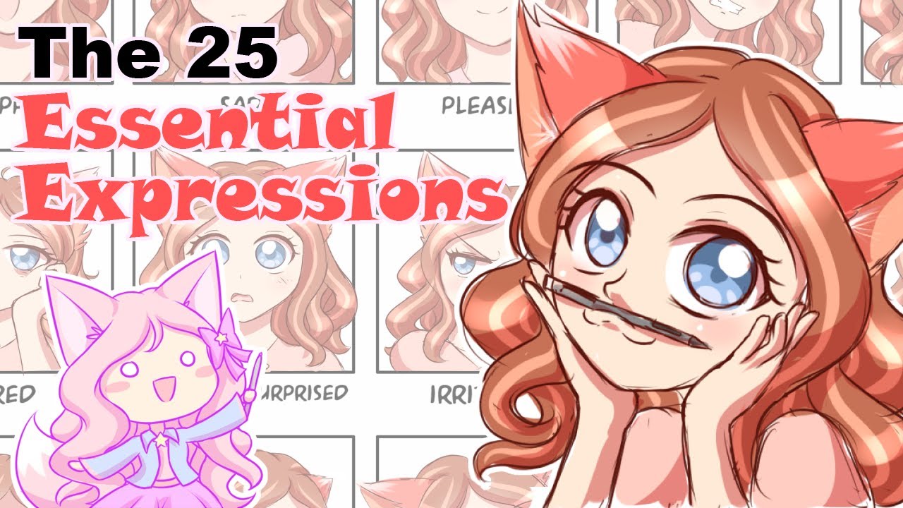 Drawing the 25 Essential Expressions (feat. Chiko)