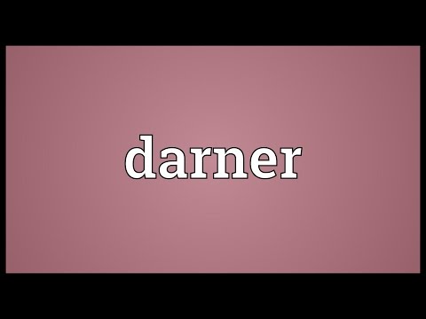 Darner Meaning