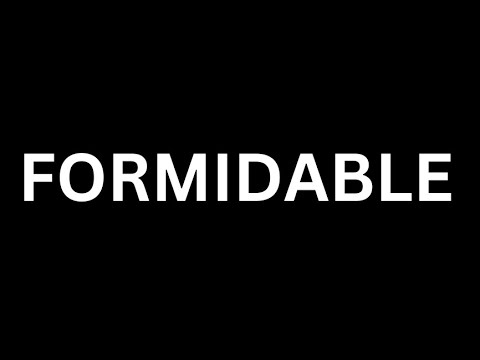 How to Pronounce "Formidable'' in English?|How To Say " Formidable'' in English Language|