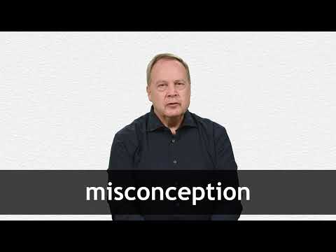 MISCONCEPTION 释义 | 柯林斯英语词典