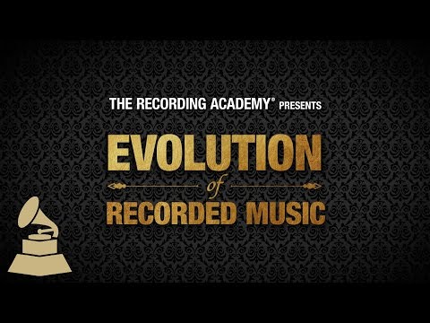 The evolution of recorded music