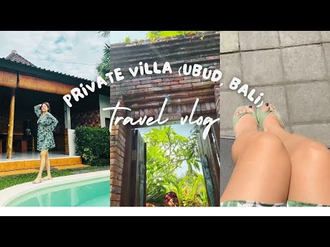 Villa with Private Pool in Ubud, Bali || Travel Vlog || @Pahadan_soul