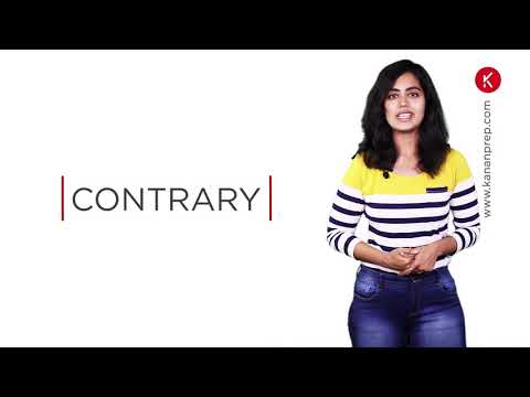 IELTS | Words made easy-Contrary
