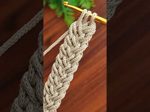 How to make a cord from crochet macrame yarn?