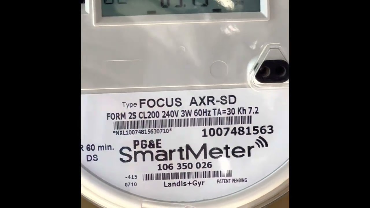How To Read your PG&E Meter for NEM,Net Energy Metering