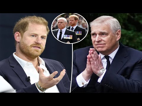 Prince Andrew and Prince Harry’s brutal nicknames given by palace staffers revealed