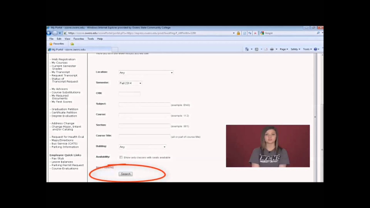 How to Register for Classes at Owens Community College