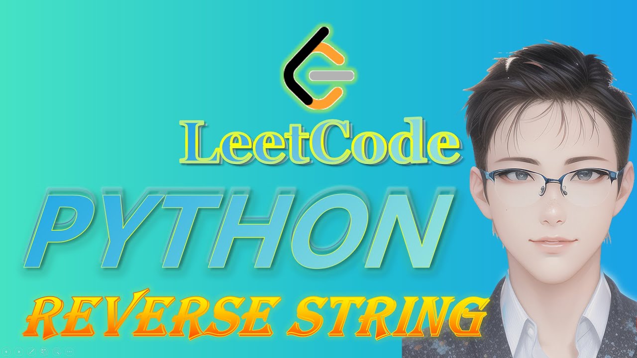 LeetCode Python  Solutions: 344. Reverse String #python #coding  #leetcode