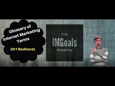 Glossary of Internet Marketing Terms - What is a 301 Redirect ?