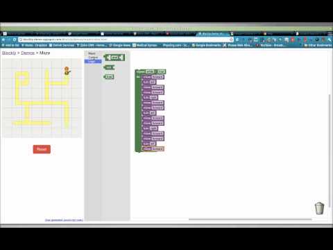 google-blockly needs a sandbox demo (a scratch like UI)