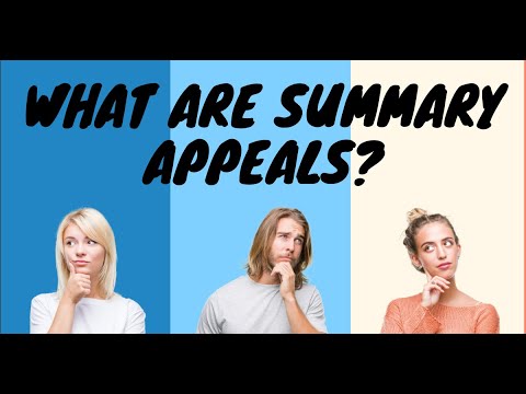 How to Use Summary Appeals to Correct Your Stupid Decisions. #SummaryAppeals #CriminalLawyer