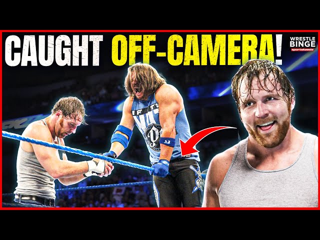 WWE: WATCH: 5 Times WWE stars were caught off-camera