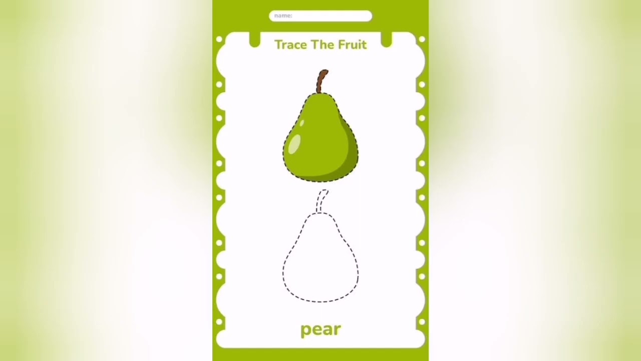 Fruits Worksheet Ideas For Children.