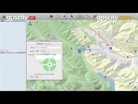 Garmin Basecamp Software: Create A Waypoint @ gpscity.com