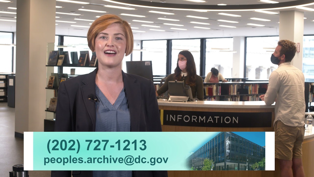 The People's Archive at DC Public Library