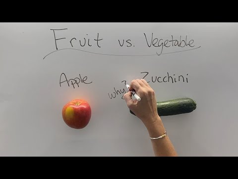 What is a fruit or vegetable?