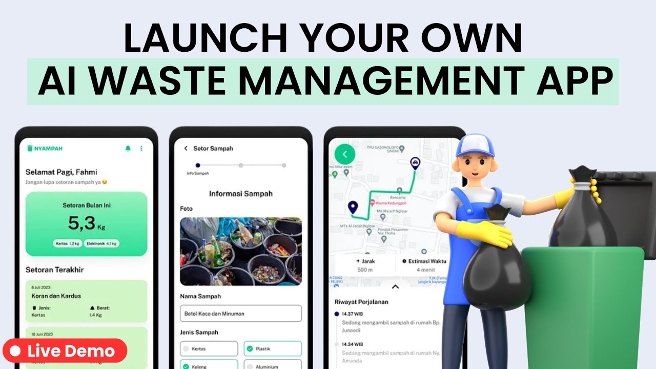 How To Build AI-Based Smart Waste Management App [2025] | Waste Management App Development