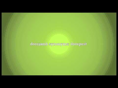 Doorjamb Meaning