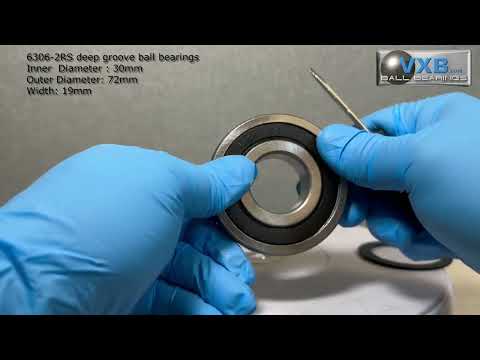 Self Aligning Ball Bearing 2206 vs deep groove radial ball Bearing 6306-2RS Comparison 30mm Bore