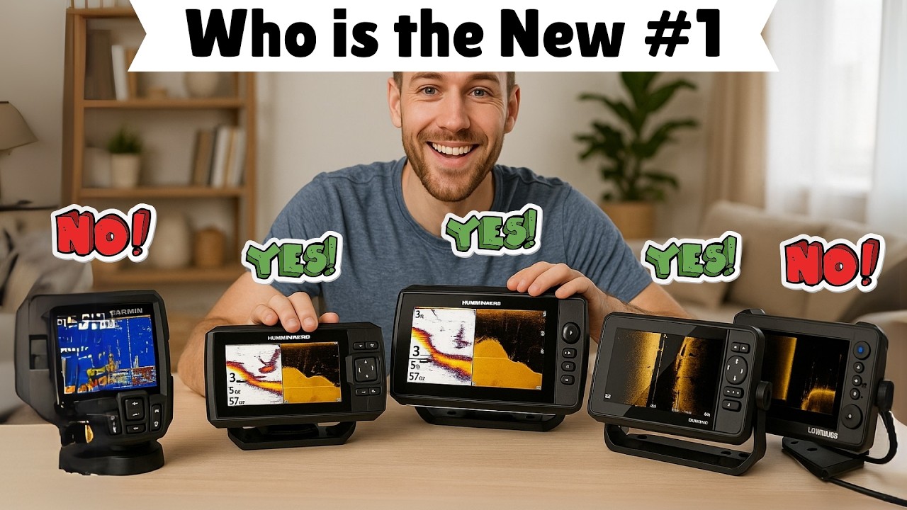 ✅5 Best Fish Finder GPS Combo 2025 – What to Buy & Why!