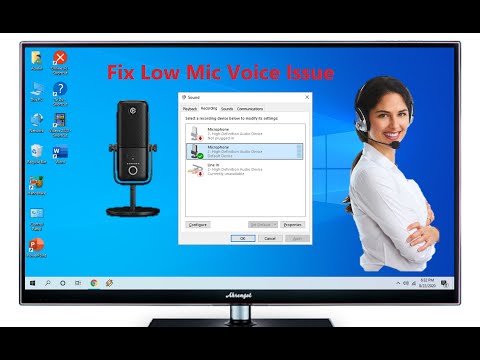 Fix Low Microphone Volume Issue in Windows 10/8/7 (Low Mic Voice)