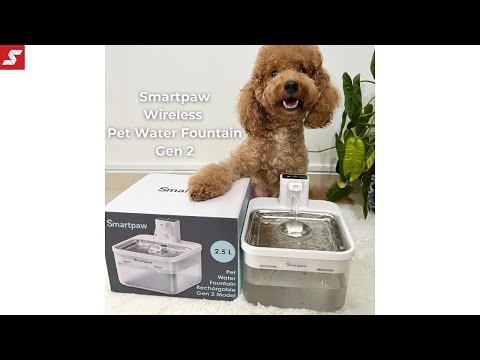 Smartpaw Wireless Pet Water Fountain Gen 2