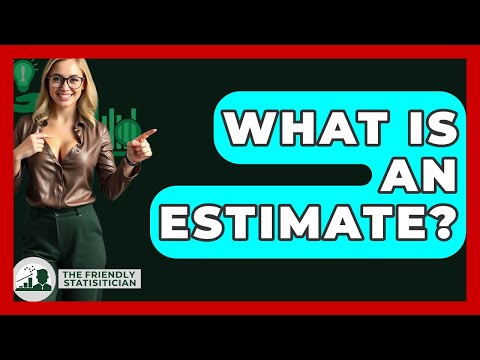 What Is An Estimate? - The Friendly Statistician