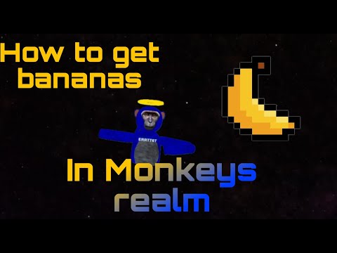 How to get bananas in Monkeys Realm! (tutorial)