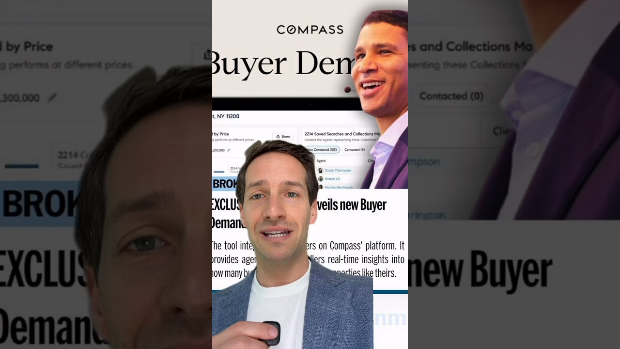 Today Compass Real Estate revealed its new buyer demand feature...
