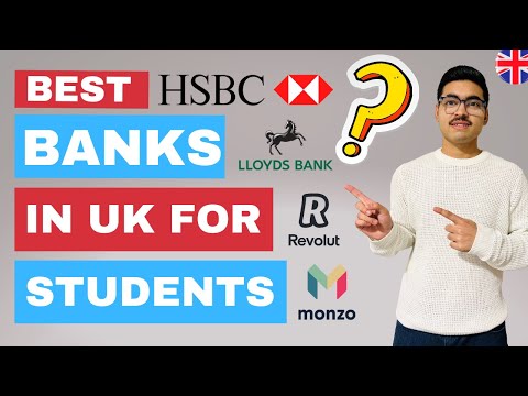 Best Banks for International Students in the UK 🇬🇧 | How to open bank account in UK | HSBC | LLOYDS💸