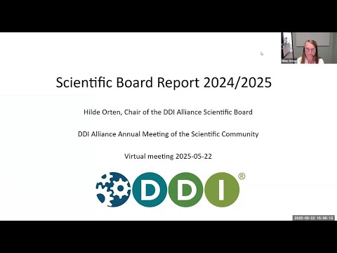 DDI Alliance Annual Meeting of the Scientific Community (May 2025)