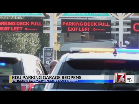 RDU parking garage reopens after ‘safety concern:’ officials