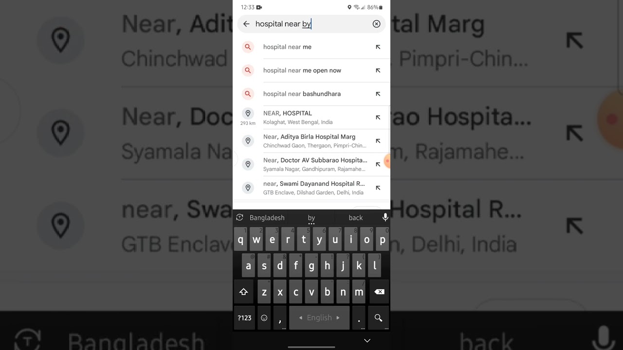 How to find Hospital near you on Google Maps 2025