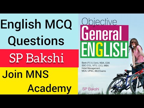 English synonyms MCQ / SP Bakshi /L-8 / Join MNS Academy