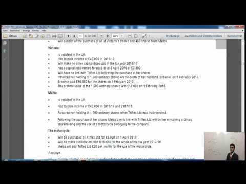 ACCA P6 UK | Company Buy Back own Shares| AccountancyTube.com